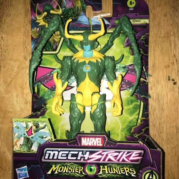 Marvel | Toys | Marvel Avengers Mech Strike Monster Hunters Loki Action ...